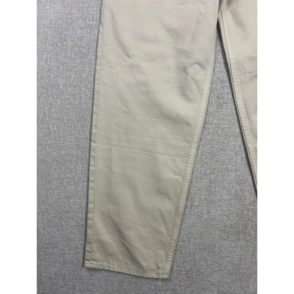 Uniqlo | Jeans | Uniqlo Jw Anderson Baggy Jeans Womens 27 Natural Cream ...